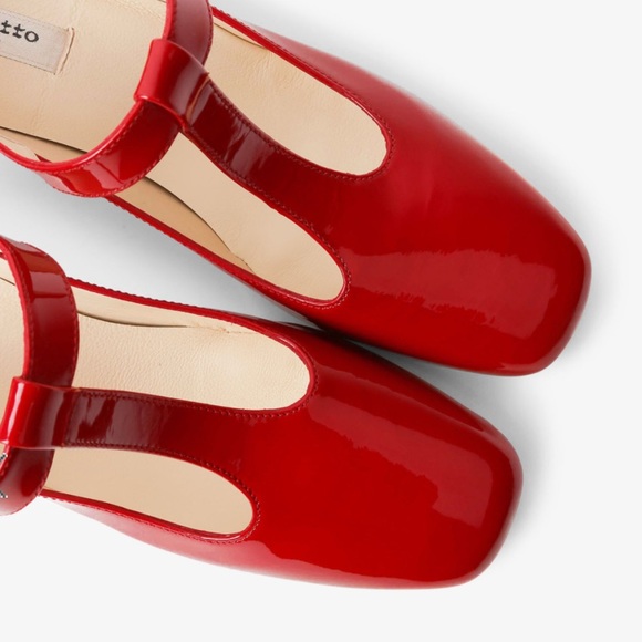 Repetto | Shoes | New Repetto X Anthropologie Tara Mary Jane 8 Dark Red ...